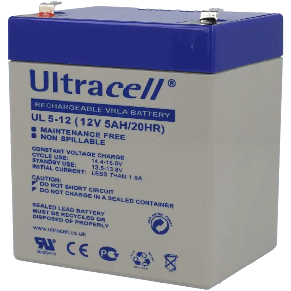 Battery 12v 5ah ULTRACELL / Reference UL5-12